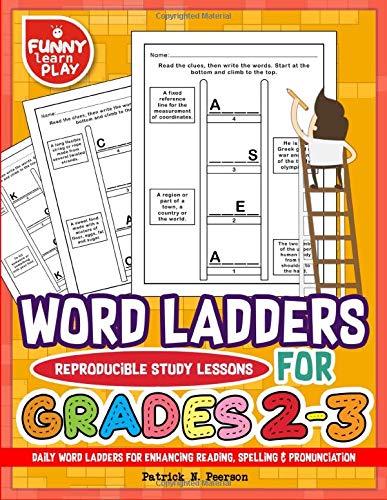 Word Ladders Grades 2 - 3 For Reproducible Study Lessons: Daily Word ...