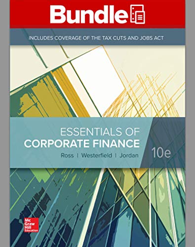 Essentials of Corporate Finance [with Connect Access Code] by Stephen A ...