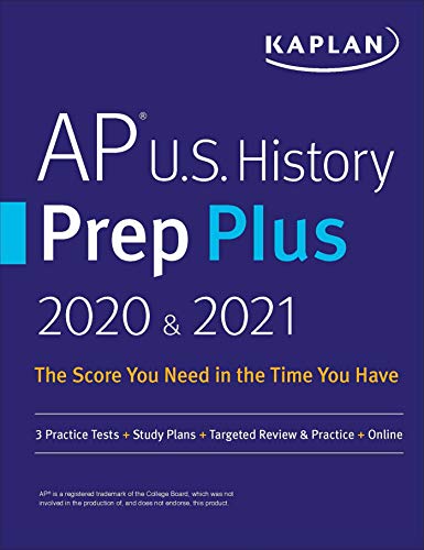 AP U.S. History Prep Plus 2020 & 2021: 3 Practice Tests + Study Plans ...