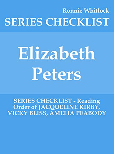 Elizabeth Peters - SERIES CHECKLIST - Reading Order of JACQUELINE KIRBY ...