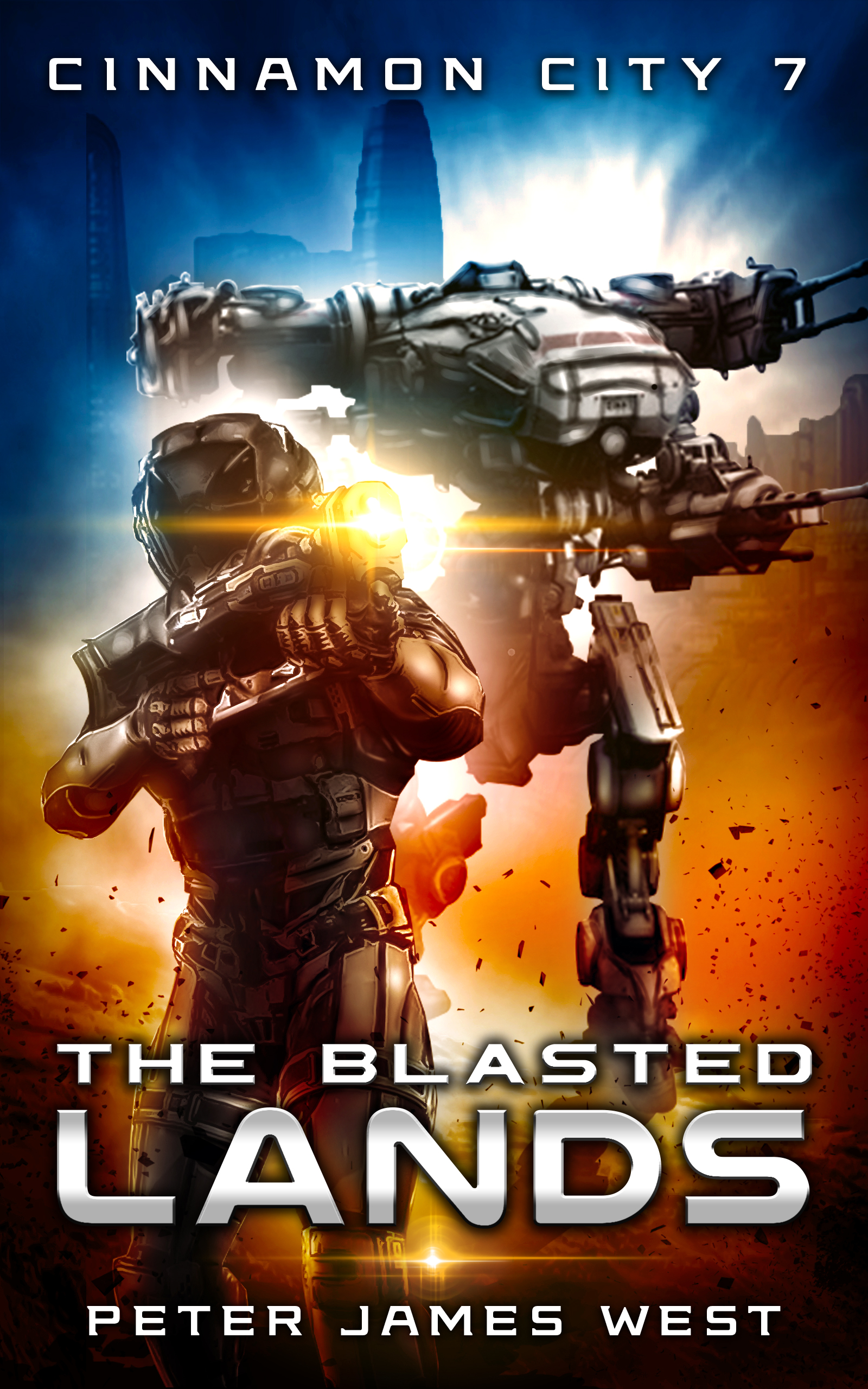 The Blasted Lands (Tales of Cinnamon City Book 7) by Peter James West ...