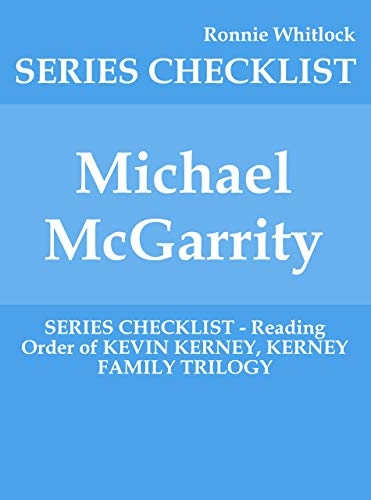 Michael McGarrity - SERIES CHECKLIST - Reading Order of KEVIN KERNEY ...
