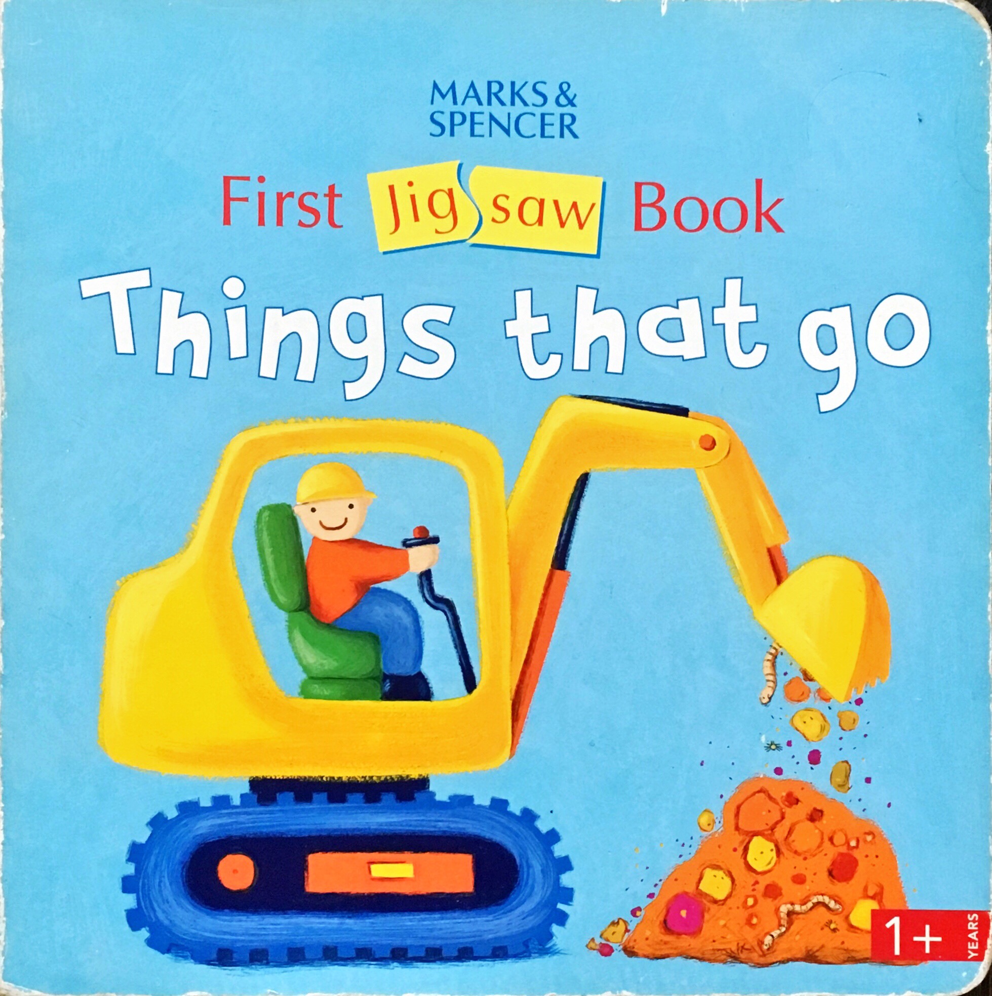 First Jigsaw Book: Things That Go by Moira Butterfield | Goodreads