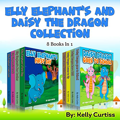 Elly Elephant’s and Daisy the Dragon Collection, 8 Books in 1 by Kelly ...