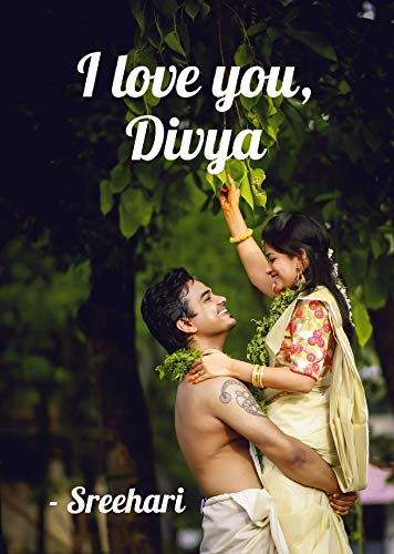 I Love You Divya Wordings