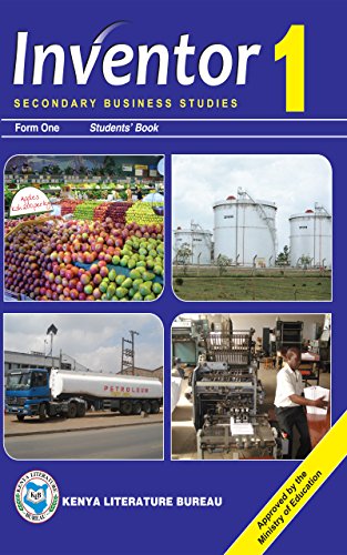 Inventor 1 Secondary Business Studies, Form One Students' Book by ...