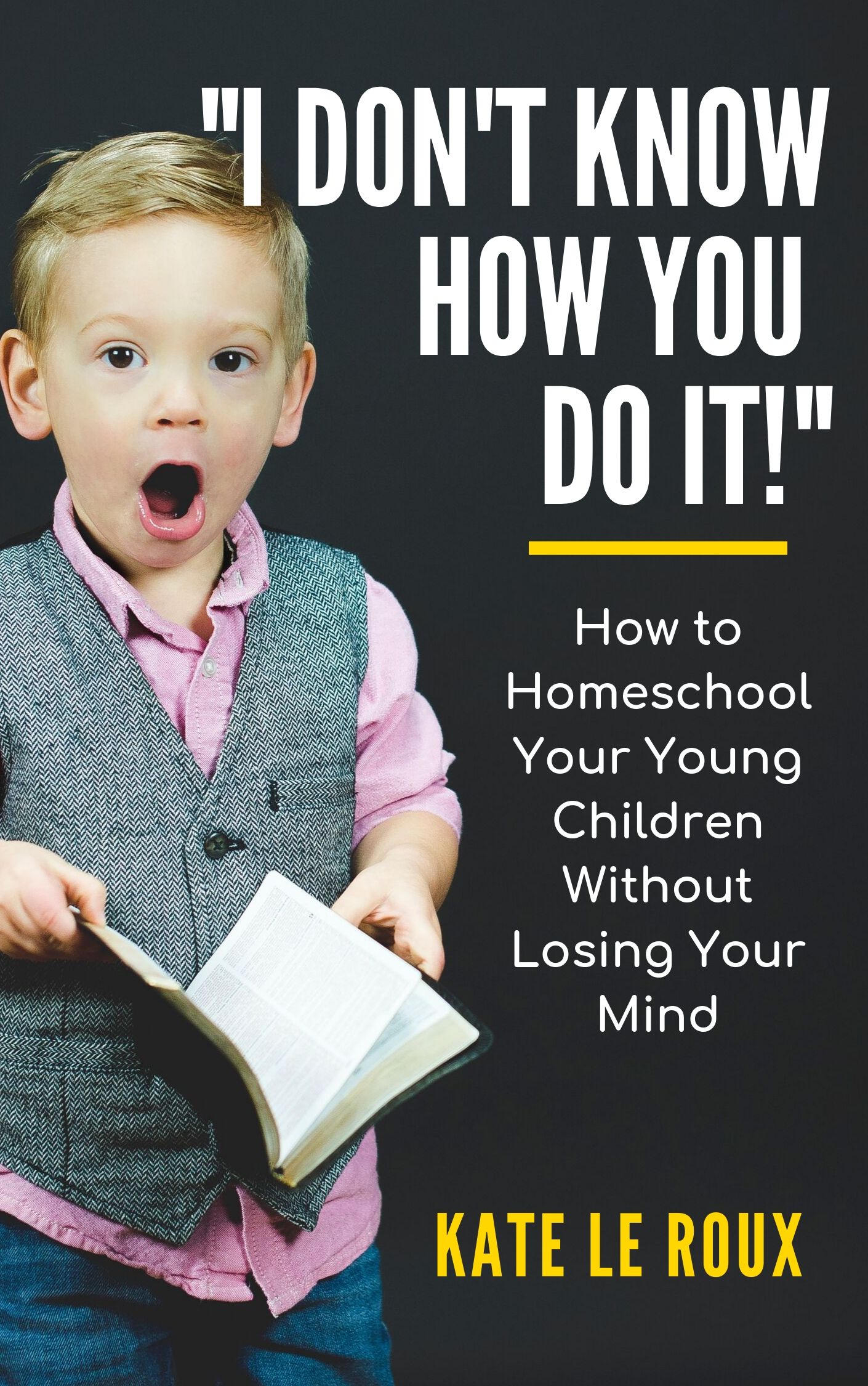 "I DON'T KNOW HOW YOU DO IT!": How to Homeschool Your Young Children ...