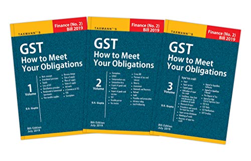 GST How to Meet Your Obligations (Set of 3 Volumes) by S.S. Gupta ...