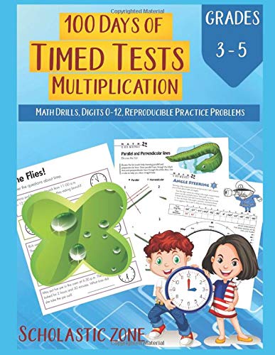 100 Days of Timed Tests: Multiplication: Grades 3-5: Math Drills ...