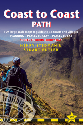Coast to Coast Path: 109 Large-Scale Walking Maps & Guides to 33 Towns ...