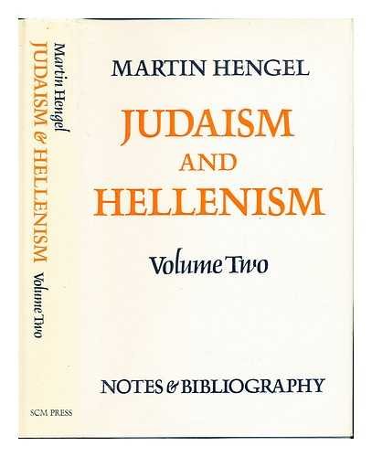 Judaism and Hellenism : studies in their encounter in Palestine during ...