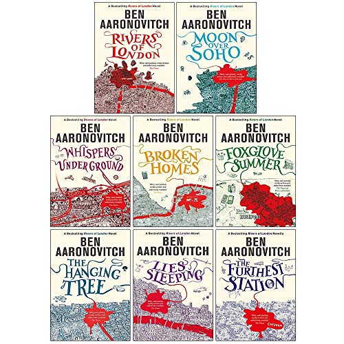 Ben Aaronovitch Rivers of London Series Collection 8 Books Set by Ben ...