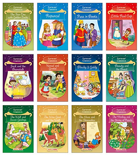 Forever Classics (Set of 12 Fairy Tales with Colourful Pictures ...