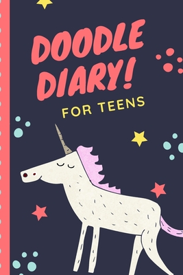 Doodle Diary For Teens: Notebook Doodles Draw Sketch Designer Diary ...