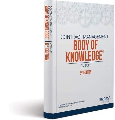 Contract Management Body of Knowledge CMBOK by NCMA | Goodreads