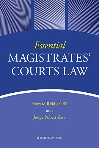 Essential Magistrates' Courts Law by Howard Riddle | Goodreads