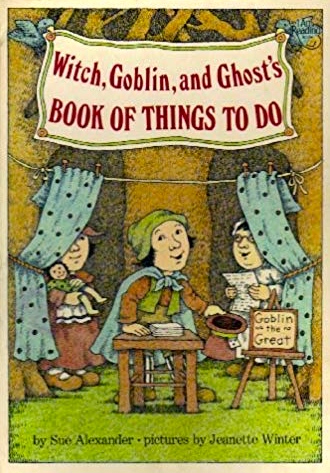 Witch, Goblin, and Ghost's Book of Things To Do: Five I Am Reading ...