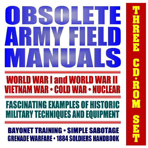Obsolete Army Field Manuals and Military Documents: World War I, World ...