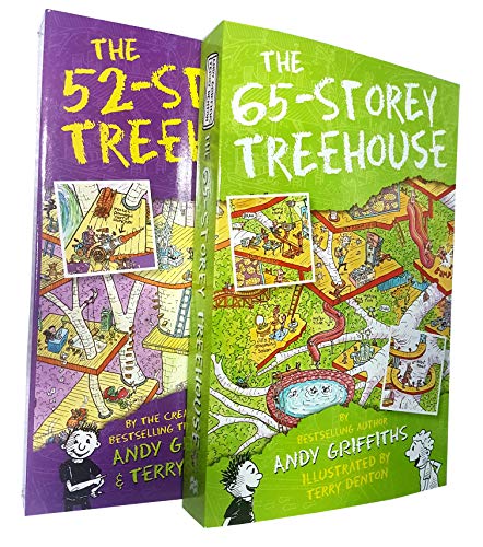 The 52-Storey Treehouse / The 65-Storey Treehouse by Andy Griffiths ...