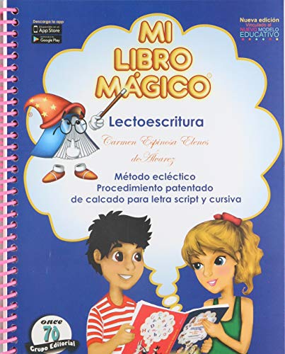 Mi Libro Mágico Lectoescritura, EL ORIGINAL desde 1950, Aprende a leer y a escribir de manera ...