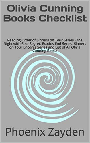Olivia Cunning Books Checklist: Reading Order of Sinners on Tour Series ...