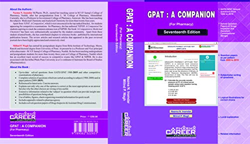 GPAT: A Companion by N.N. Inamdar | Goodreads