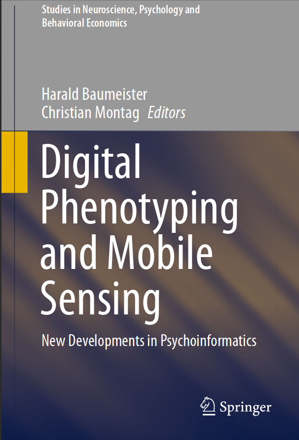 Digital Phenotyping and Mobile Sensing by Harald Baumeister | Goodreads