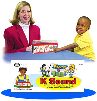 Super Duper Publications | Turn & Talk K Sound Articulation and ...