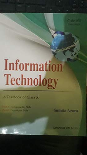 Information Technology : A Text book for Class 10 - Examination 2021 ...