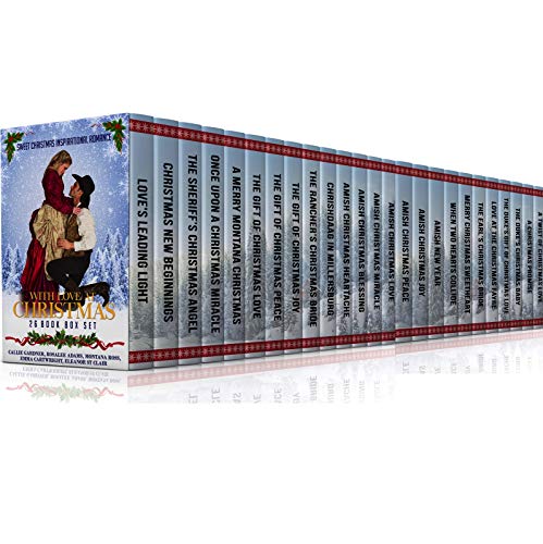 With Love at Christmas: 26 Book Bumper Box Set of Sweet Clean Christmas Romance Stories by ...