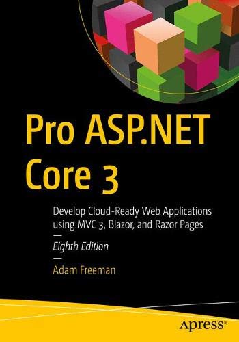Pro ASP.NET Core 3 by Adam Freeman | Goodreads