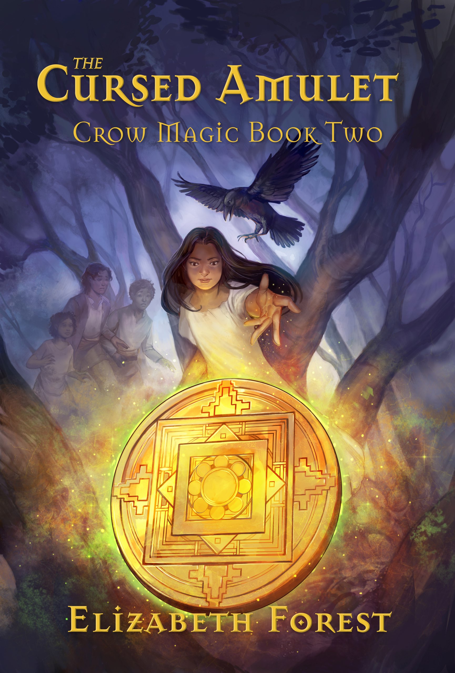 The Cursed Amulet (Crow Magic #2) by Elizabeth Forest | Goodreads