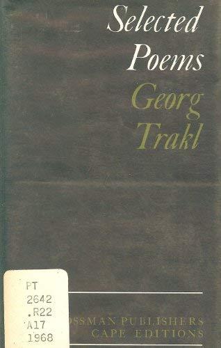 Selected poems by Georg Trakl | Goodreads