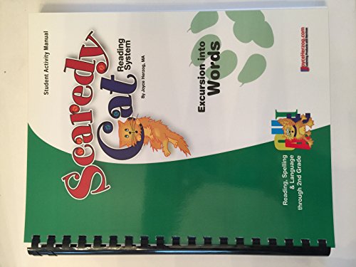 Scaredy Cat Reading System Excursion Into Words the Student Activity ...