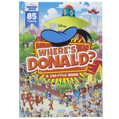 Disney Donald Duck - Where's Donald? A Look and Find Book - PI Kids by ...