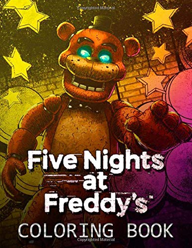 Five Nights At Freddy’s Coloring Book: 50 Coloring Pages FNAF for Kids ...