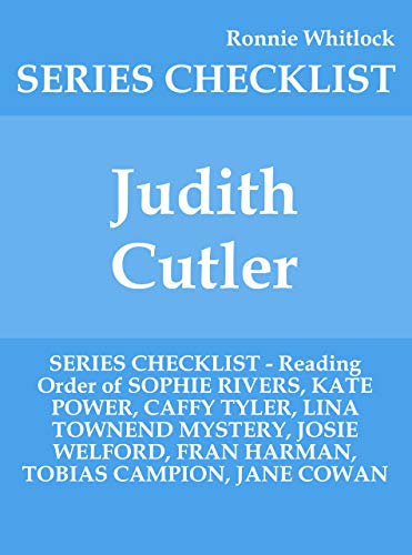 Judith Cutler - SERIES CHECKLIST - Reading Order of SOPHIE RIVERS, KATE ...
