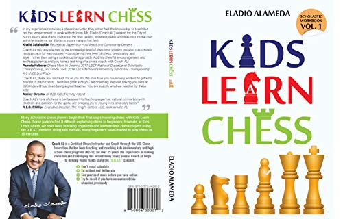 Kids Learn Chess : Scholastic Workbook Vol. 1 by Eladio Alameda | Goodreads