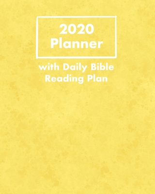 2020 Planner with Daily Bible Reading Plan: Hand-Designed Calendar with ...