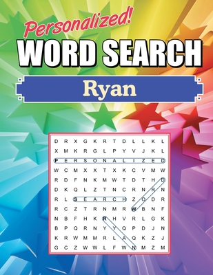 Ryan Word Search: Large Print Word Find Puzzles by Ghp Personalized ...