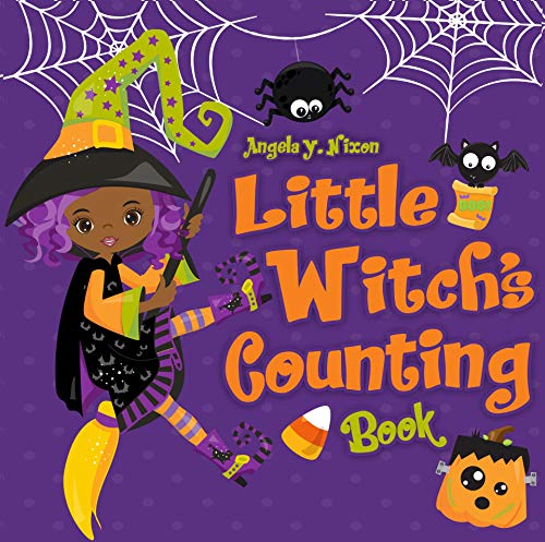 Little Witch's Counting Halloween Book: Children's Halloween Book for ...