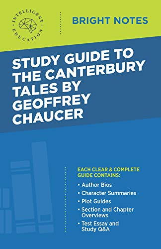 Study Guide to The Canterbury Tales by Geoffrey Chaucer by Intelligent ...