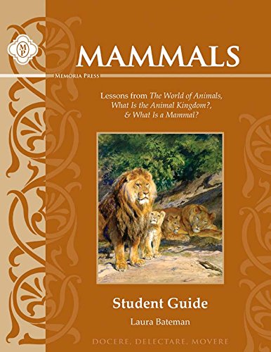 Mammals Student Guide by Laura Bateman | Goodreads