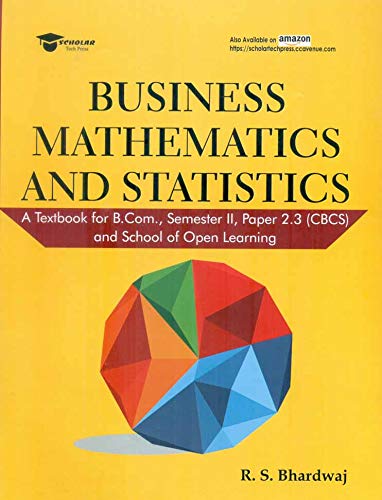 Business Mathematics & Statistics by R.S. Bhardwaj | Goodreads