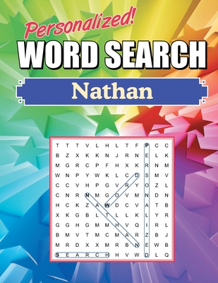 Nathan Word Search: Large Print Word Find Puzzles by Ghp Personalized ...