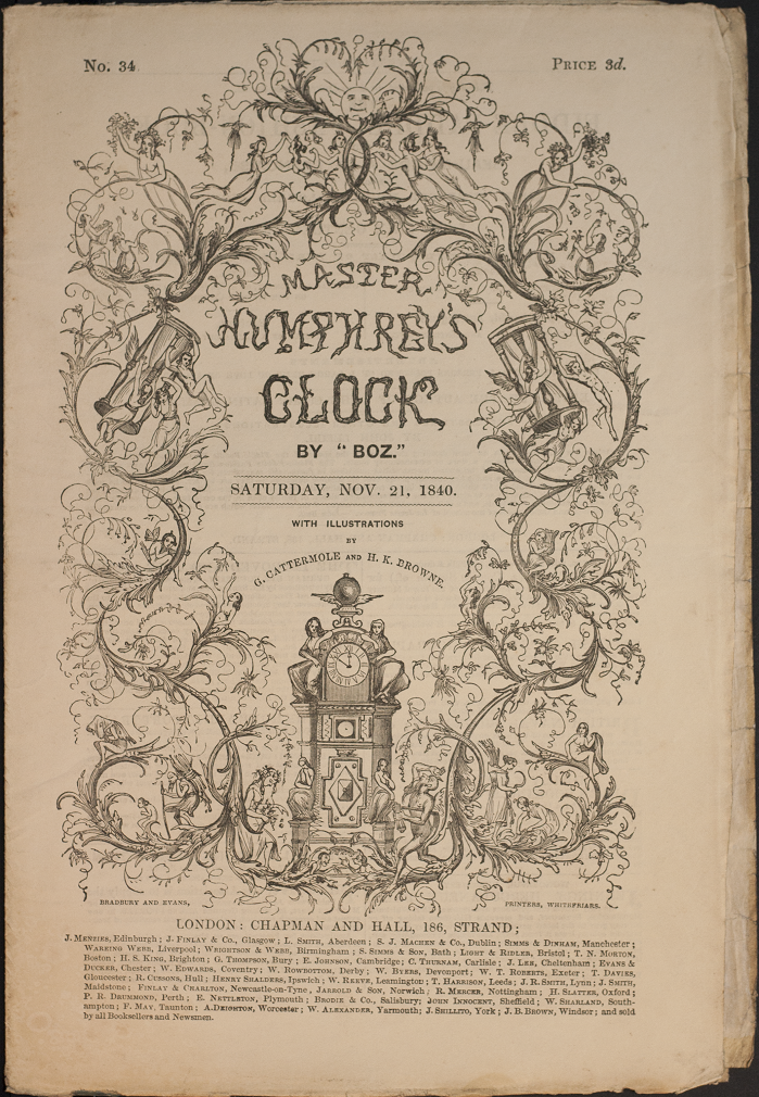 Master Humphrey's Clock, No. 34 by Charles Dickens | Goodreads
