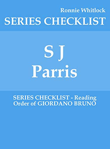 S J Parris - SERIES CHECKLIST - Reading Order of GIORDANO BRUNO by ...