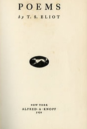 Poems (1920) by T.S. Eliot | Goodreads