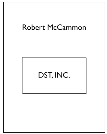 DST, INC. by Robert McCammon | Goodreads