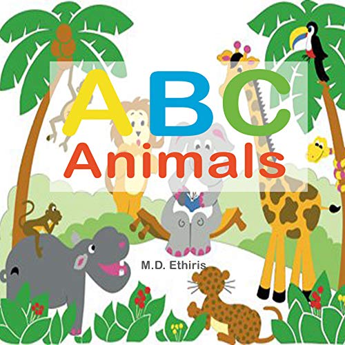 ABC 100 Words with Animals Alphabet Book with Popup images for kids ...